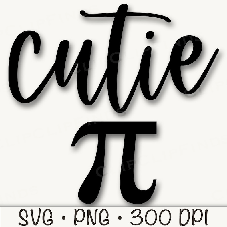 Cutie Pie SVG, Cutie Pi PNG, Script Font, Digital Download - Etsy Canada