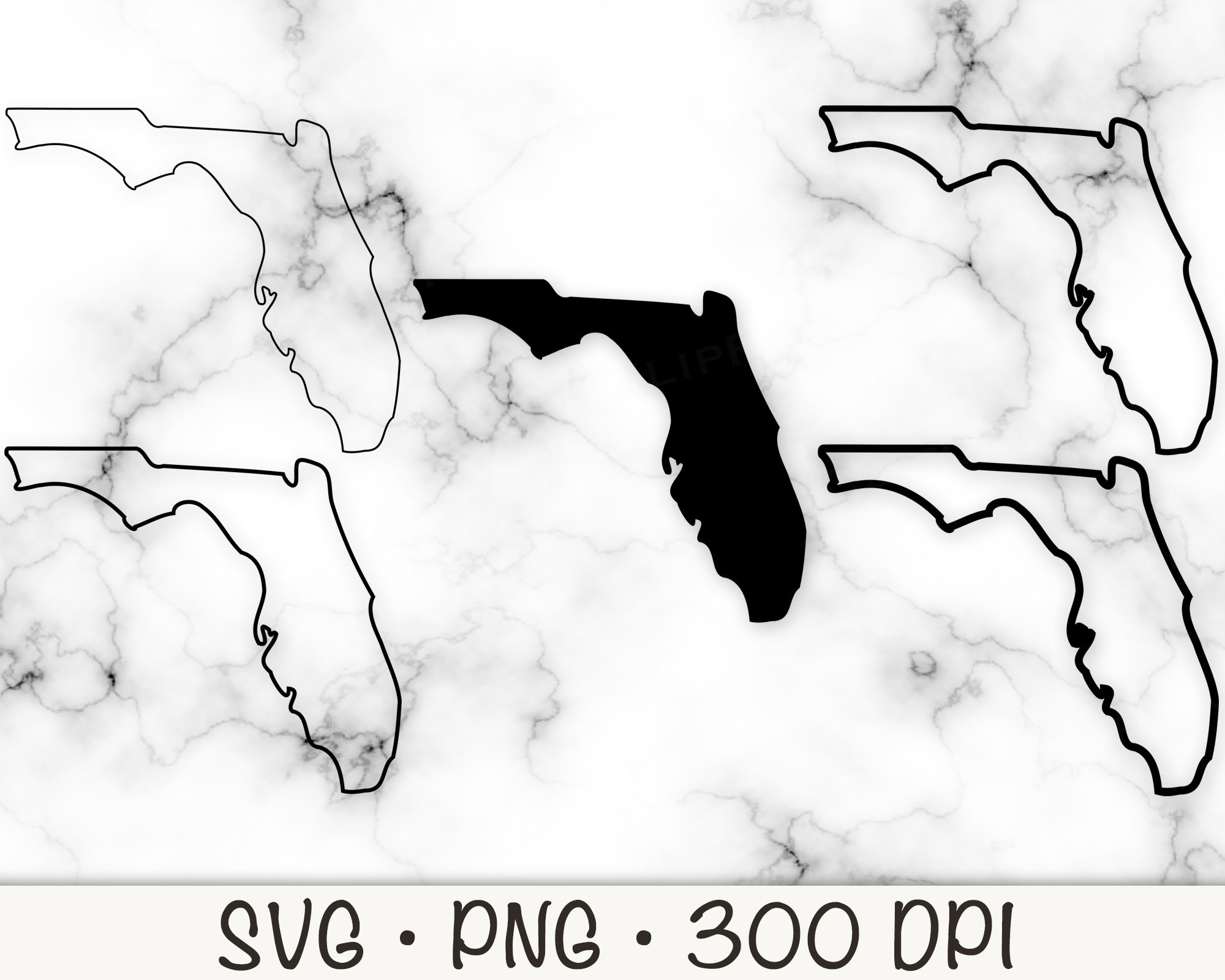 Florida SVG Florida State Map SVG Florida Outline SVG - Etsy Australia