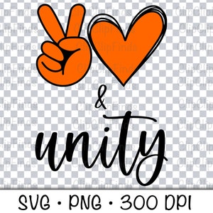 Unity Day SVG Vector Cut File and PNG Transparent Background Clip Art ...