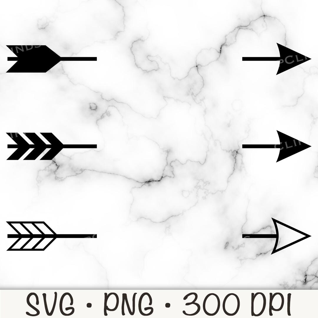 Split Arrows SVG, Arrows PNG, Arrows Clipart Bundle, Arrow Split ...
