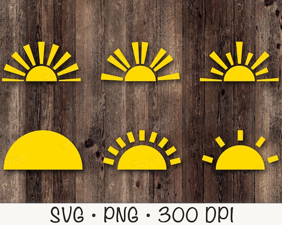 Half Sun Images Clip Art