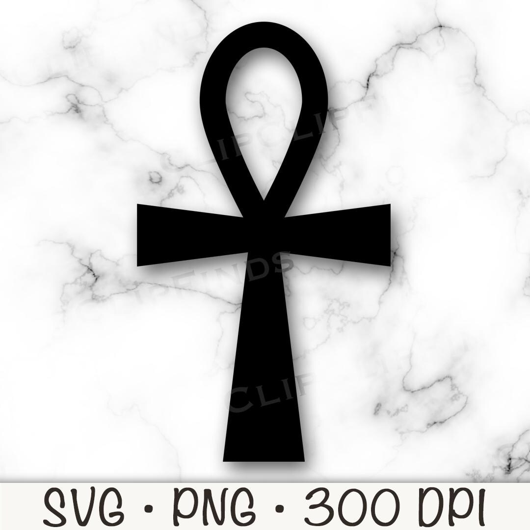 Egyptian Ankh Cross SVG, Ankh Cross PNG, Key of Life, Digital Download ...