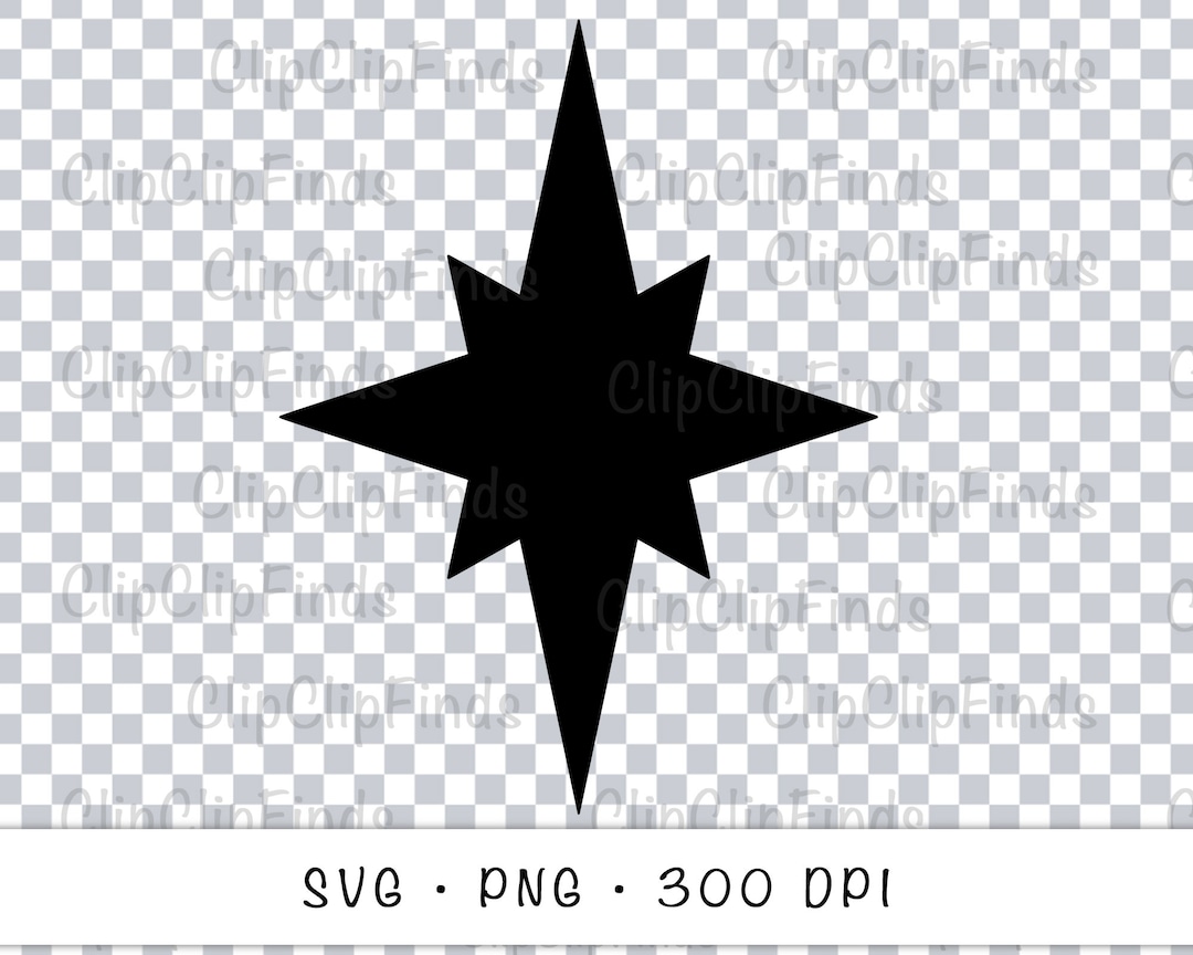 Nativity Star SVG Vector Cut File and PNG Transparent Background Clip ...