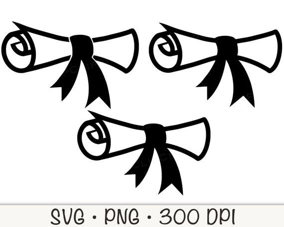 Rolled Diploma Clip Art