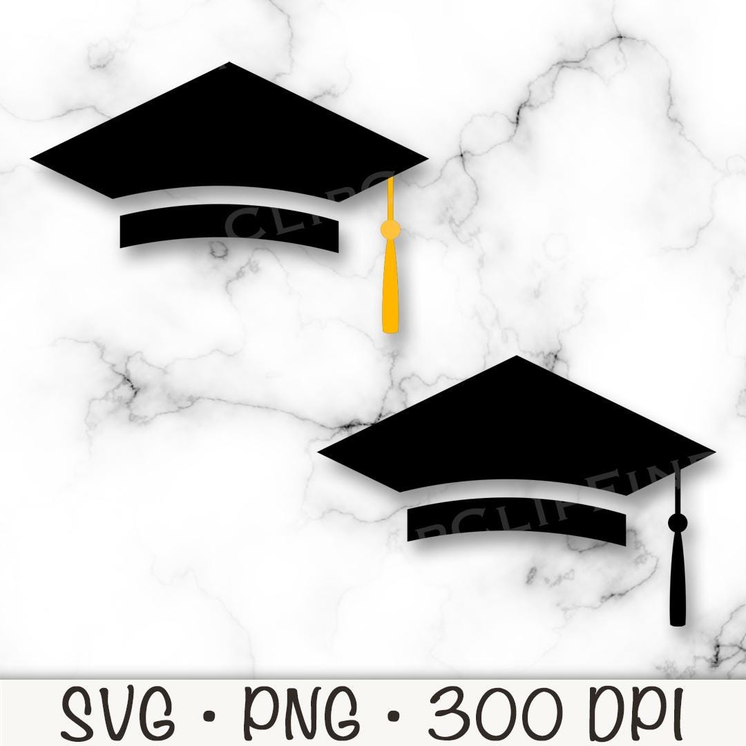 Graduation Cap SVG, Graduation Cap PNG, Cap and Tassel, School Graduate ...