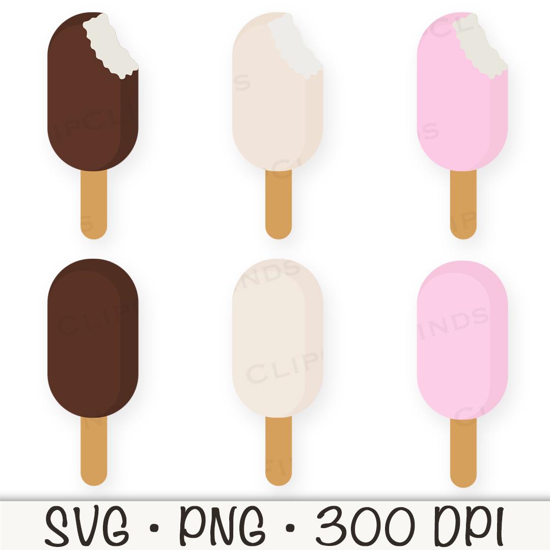 Ice Cream Bar Clipart, Ice Cream Bar PNG, Ice Cream Bar SVG, Chocolate ...