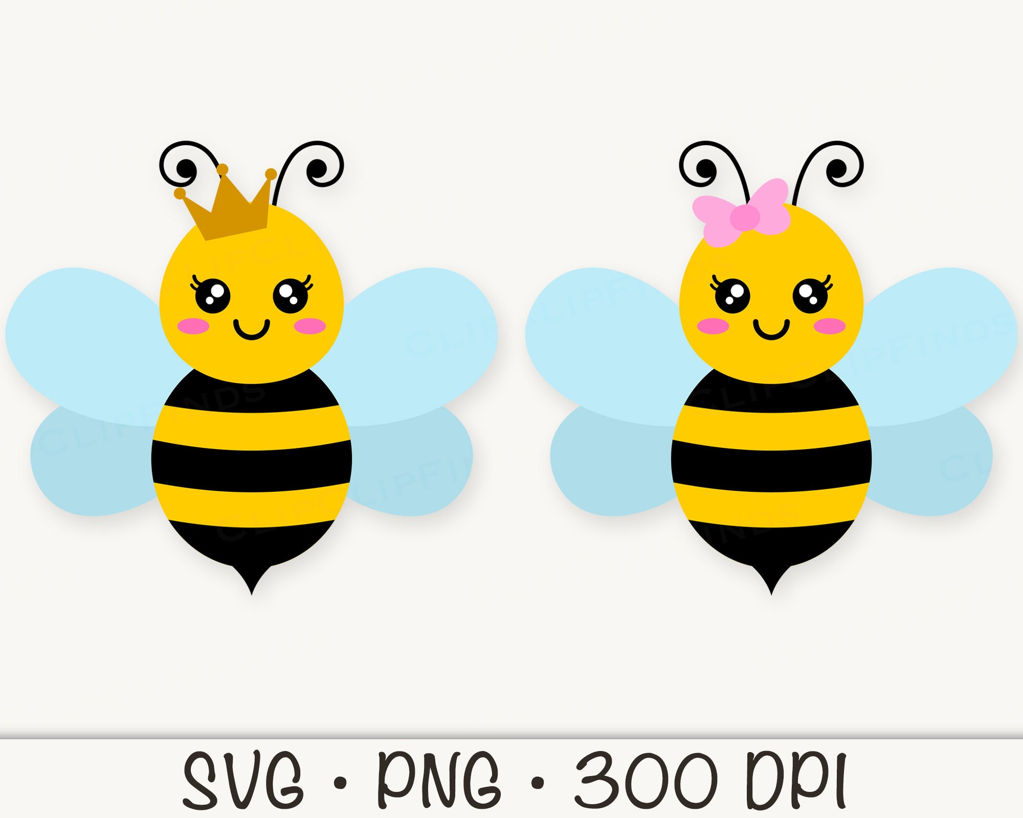 Bumble Bee Girl Clip Art