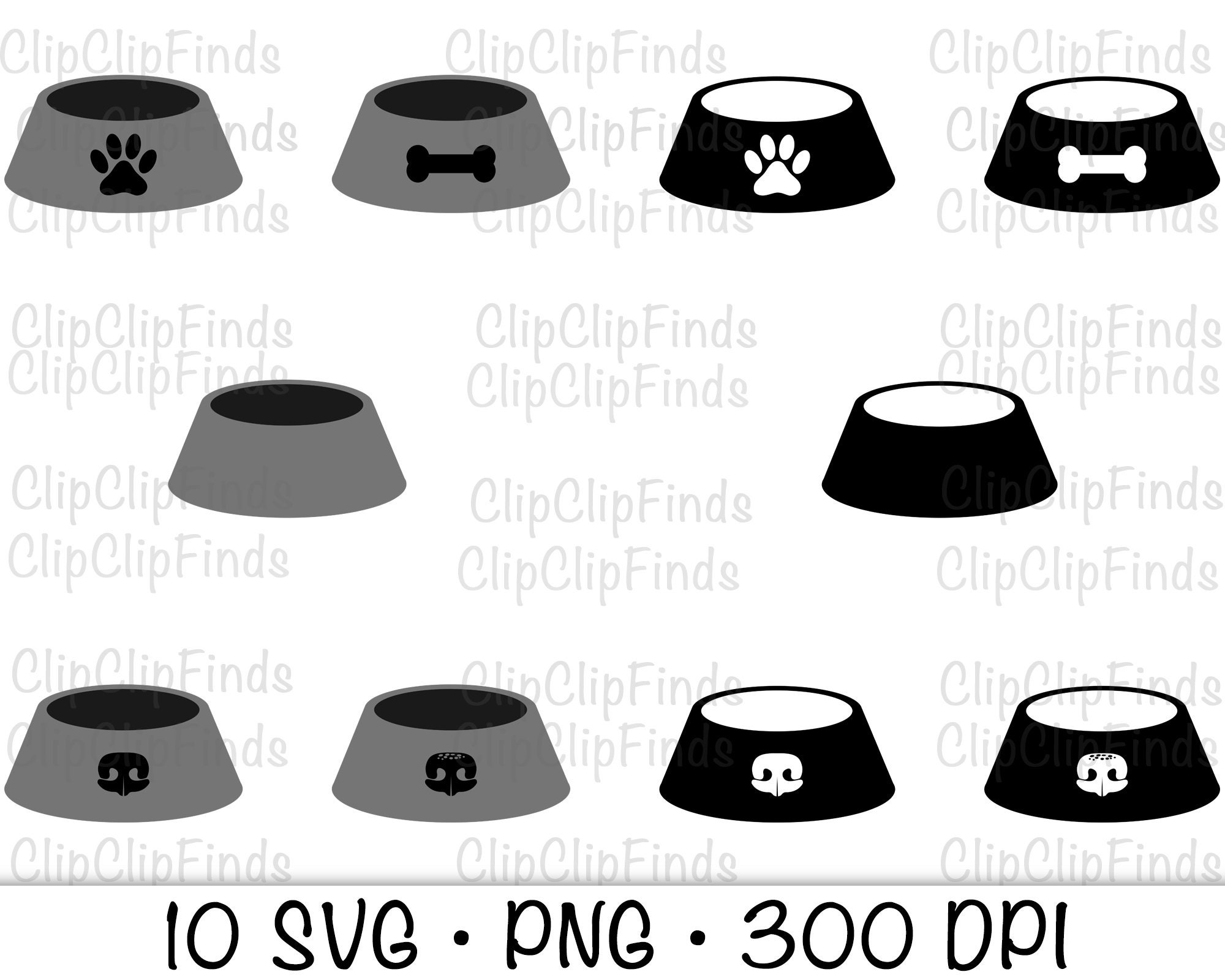 Dog Bowls Clipart at Martha Gonsalez blog