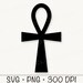 Egyptian Ankh Cross SVG, Ankh Cross PNG, Key of Life, Digital Download ...