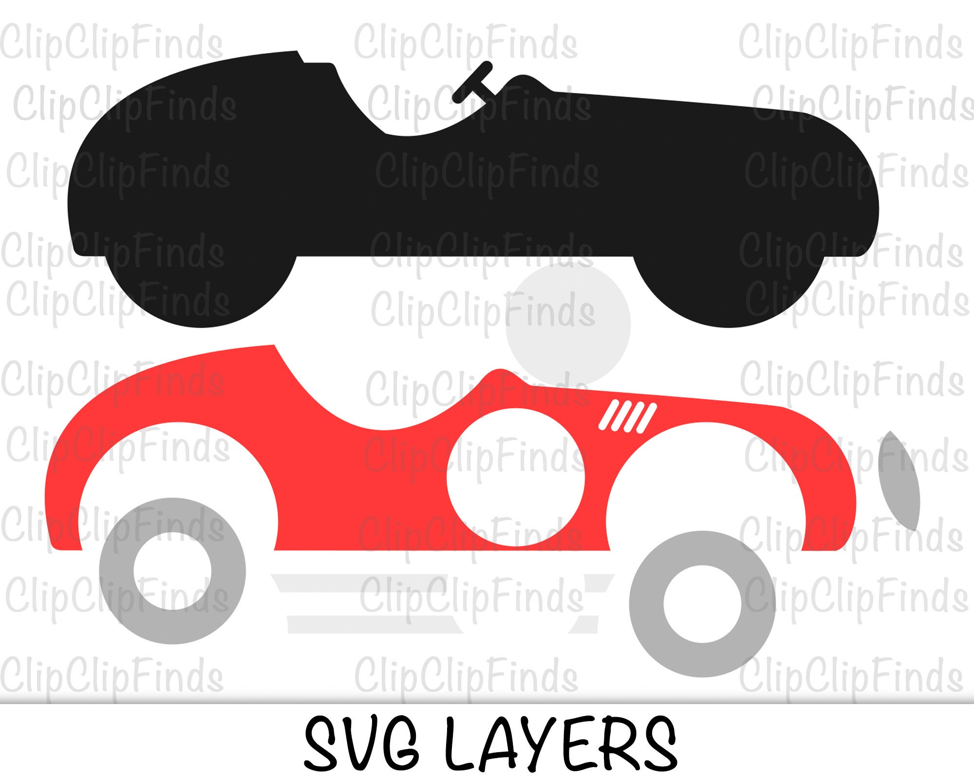 Retro Vintage Race Cars SVG PNG Instant Digital Download - Etsy