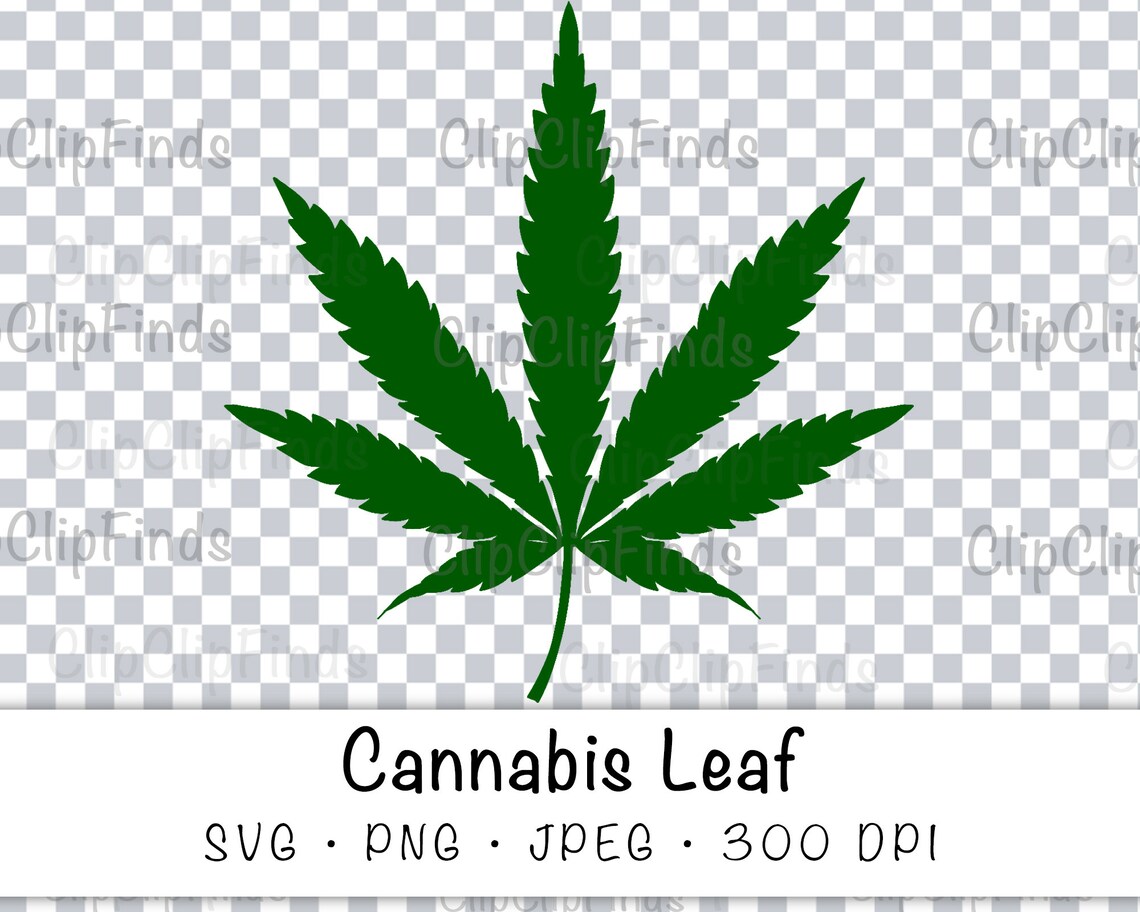 Cannabis Marijuana Pot Ganga Joint Hemp Leaf SVG Cut JPEG | Etsy