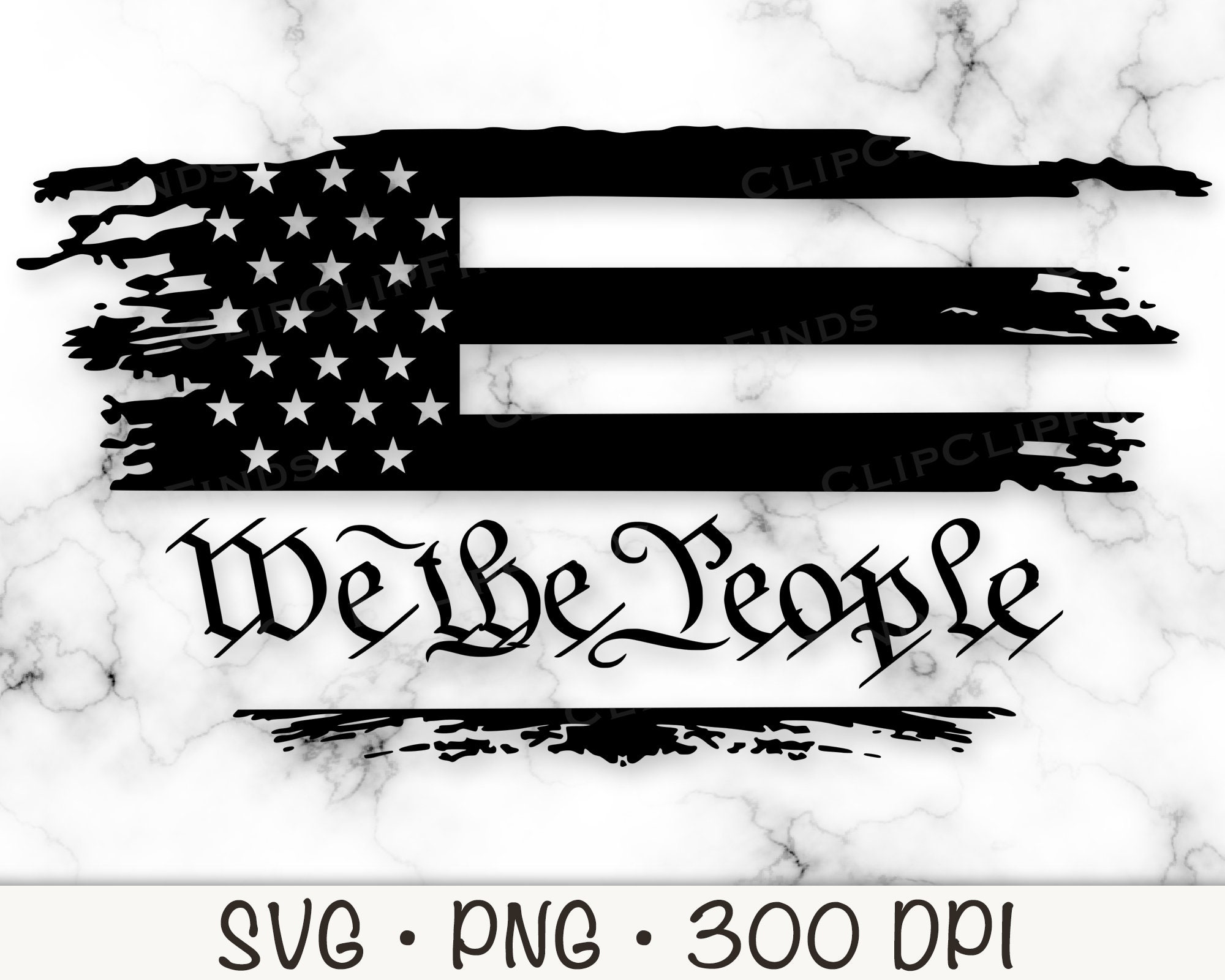 We the People SVG We the People American Flag We the People - Etsy