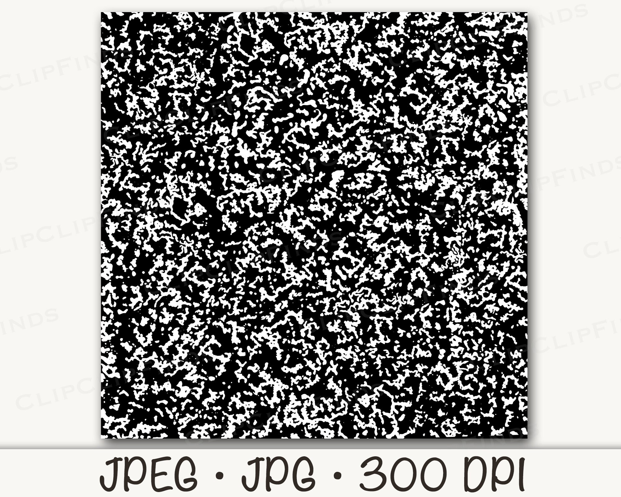 Composition Book Pattern Digital Wallpaper Background Instant - Etsy ...