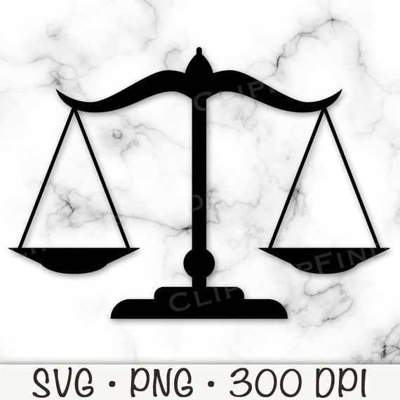 Unbalanced Scales Of Justice Images Silhouette