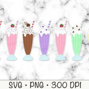 Milkshake SVG, Milkshake PNG, Milkshake Clip Art, Banana Milkshake ...