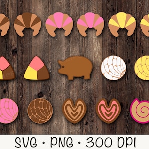 Mexican Sweet Bread Bundle, Pan Dulce, Concha, Puerquitos, Orejitas ...