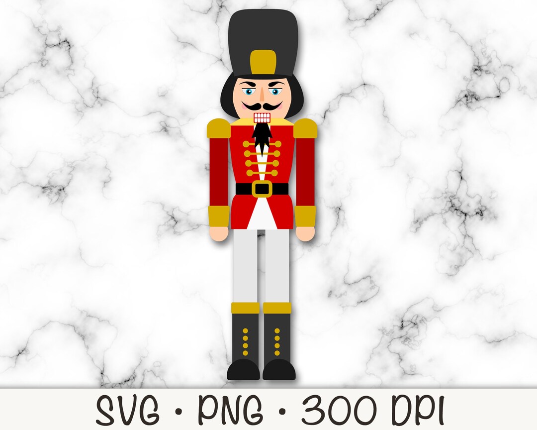Nutcracker Toy Soldier Man SVG PNG Clip Art Instant - Etsy UK