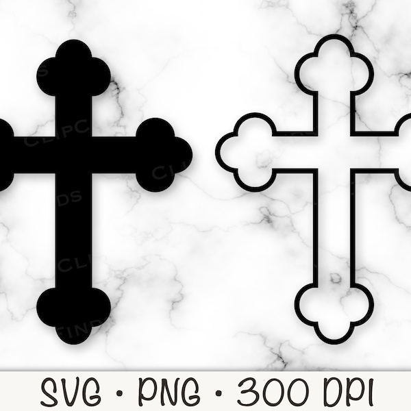 Cross Outline - Etsy