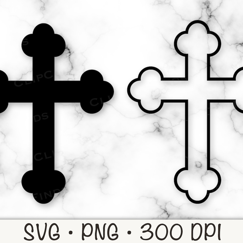 Cross Outline - Etsy