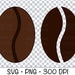 Coffee SVG Coffee Bean SVG Coffee PNG Coffee Clipart - Etsy