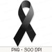 Black RIP Awareness Ribbon PNG Transparent Background Clip Art Instant ...