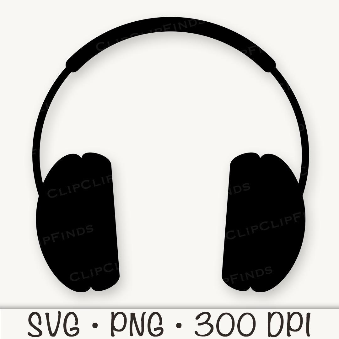 Headphones SVG, Headsets PNG, Headphone Silhouette, Gamer, Gaming ...