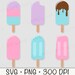 Popsicle Bundle, Popsicle SVG, Popsicle PNG, Popsicle Clipart, Cute ...