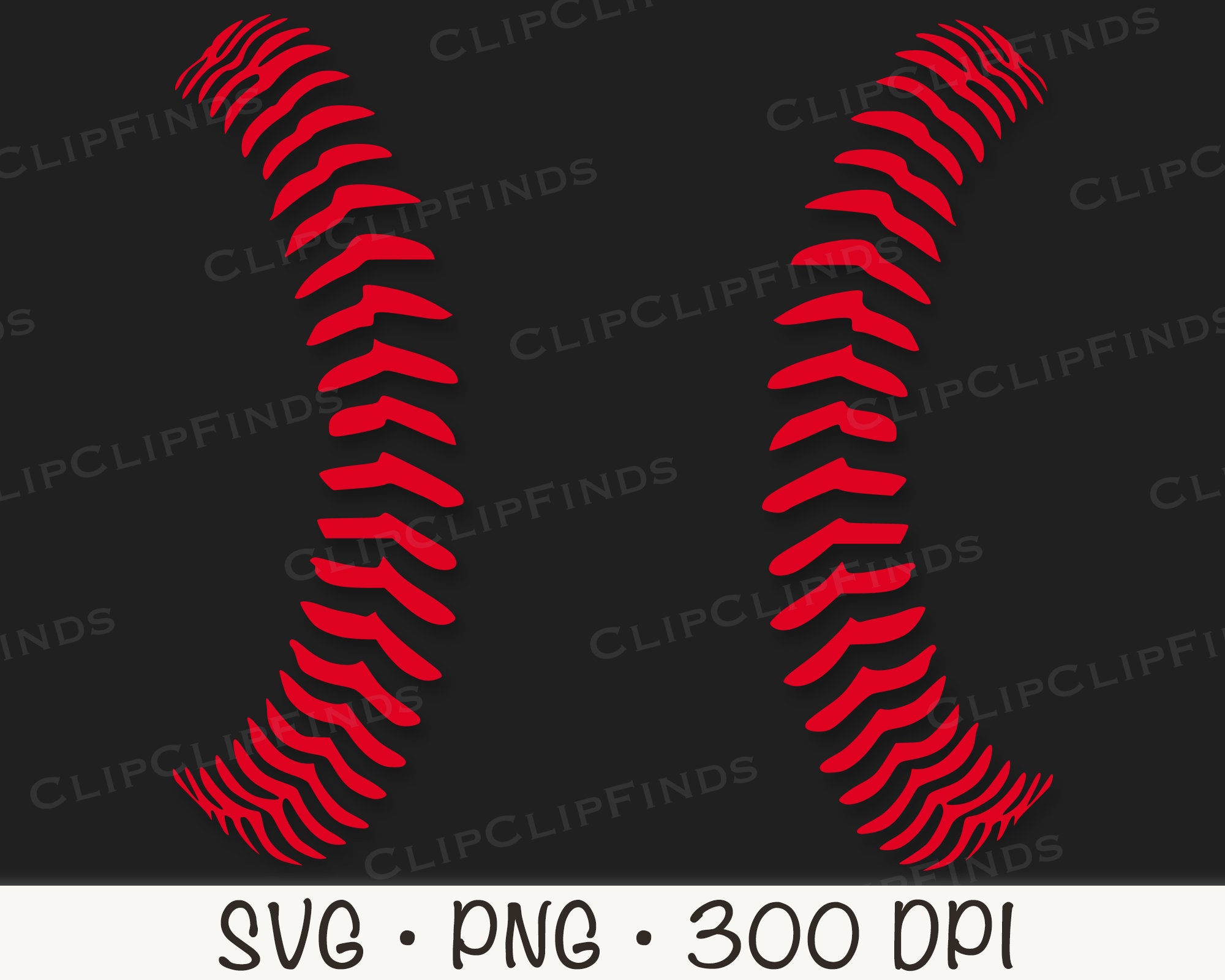 Baseball Stitching SVG Baseball Stitches PNG Transparent - Etsy UK