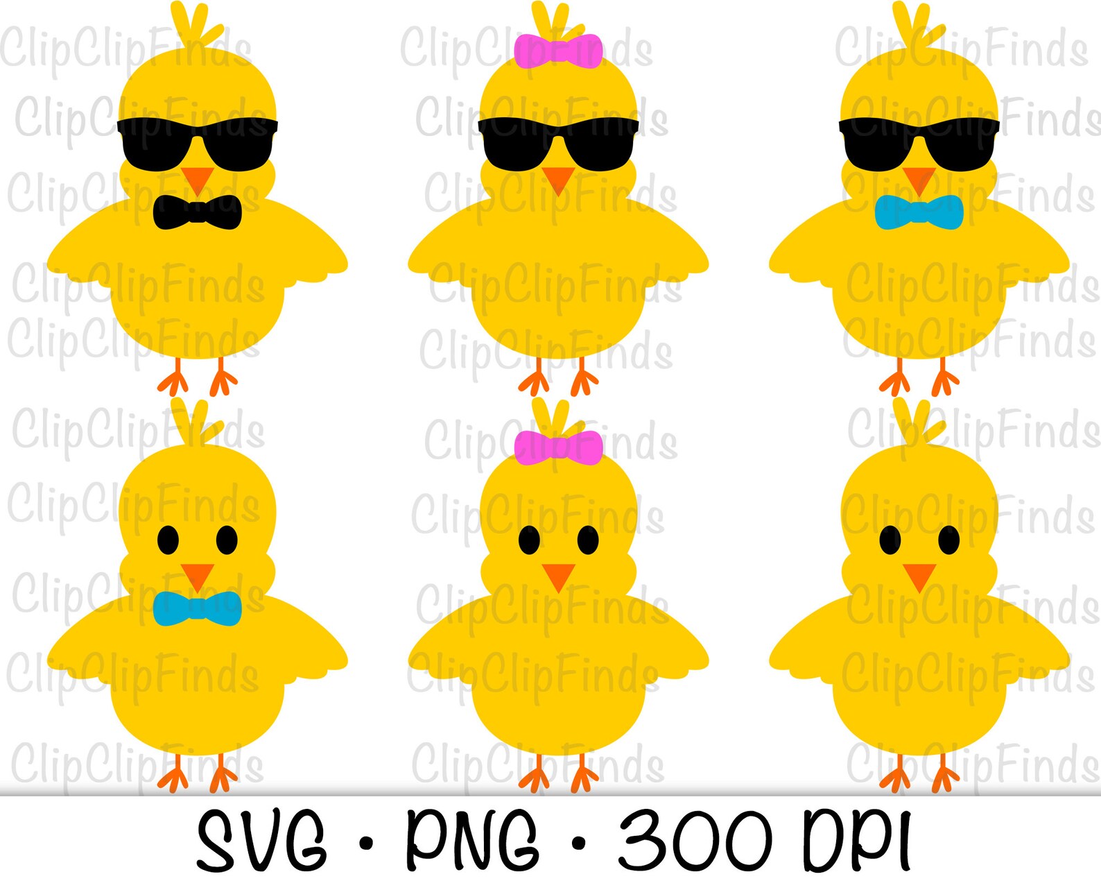 Cool Baby Chicks Chicks With Sunglasses Boy Chick Girl | Etsy