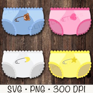 Diapers SVG, Diapers PNG Clipart, Blue Diaper, Pink Diaper, Yellow ...