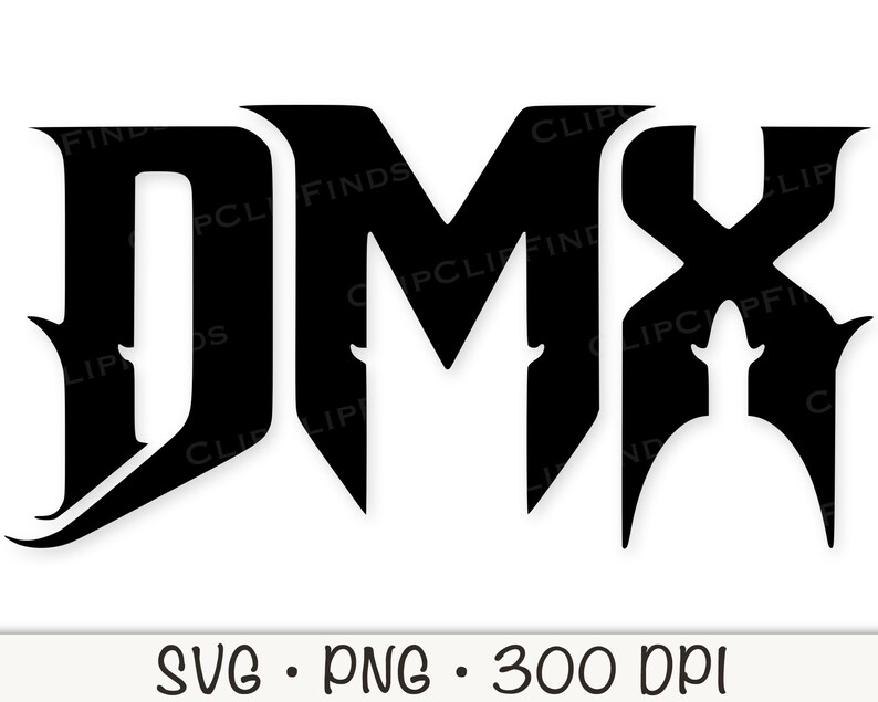 DMX Svg DMX Png DMX Vector Cut File Transparent Background - Etsy Israel
