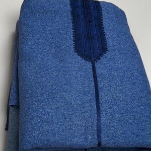 Men's Winter Djellaba in Handmade Mlifa - Warm Moroccan Clothing With ...