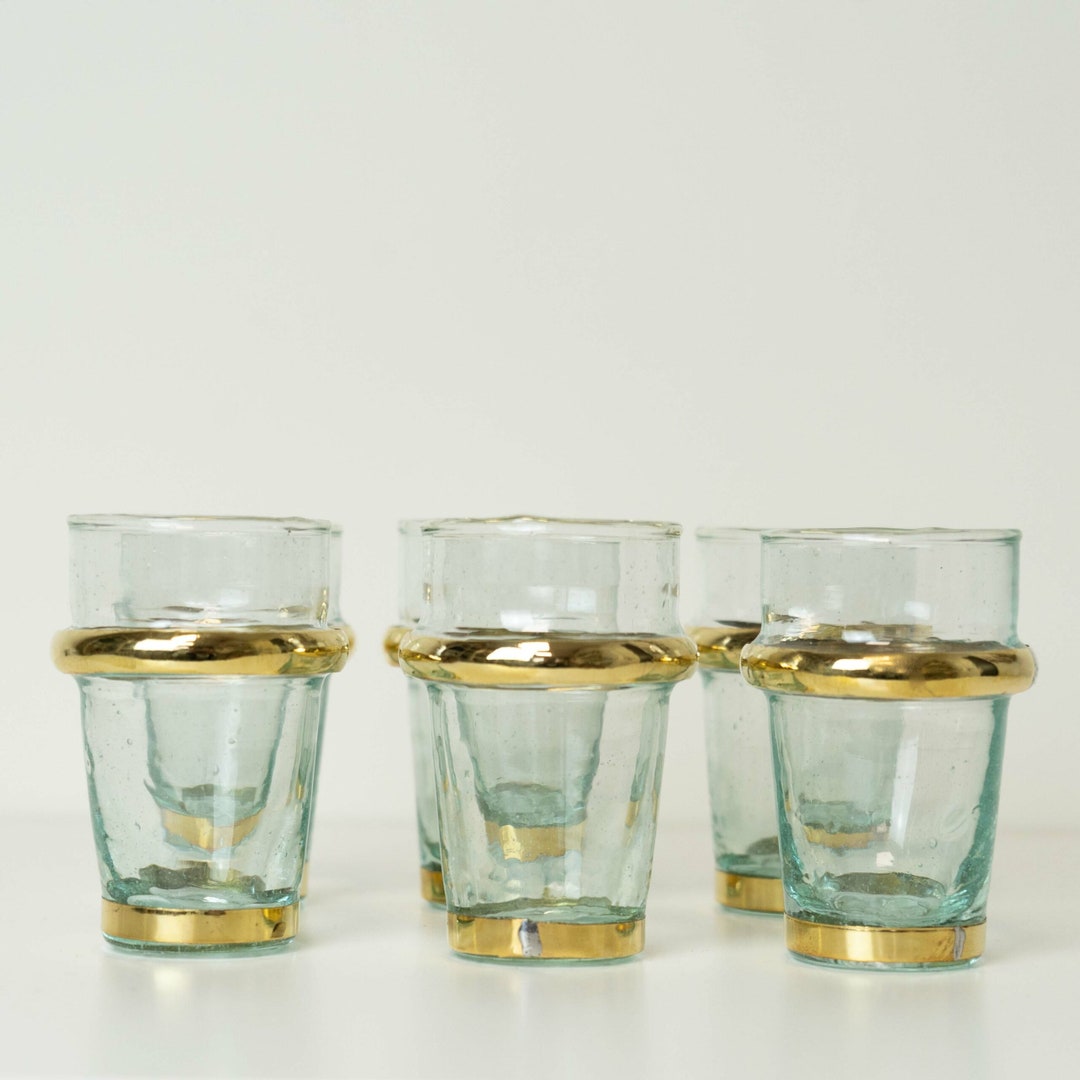 Lot De 6 Verres Beldi Arrondi - Etsy