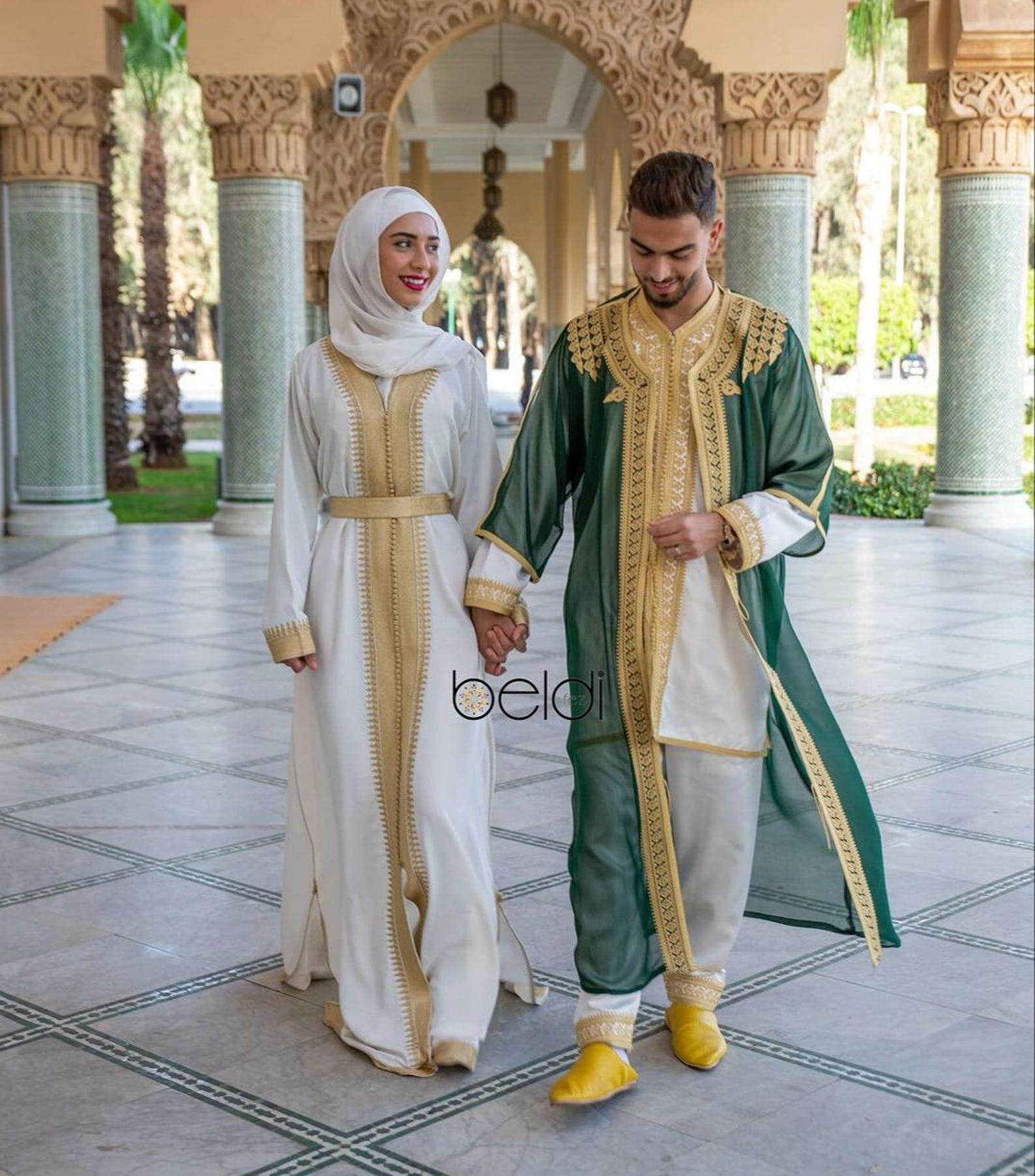 Moroccan Jabador 3 Piece Set – Men's Traditional Wedding, Eid Outfit - Etsy