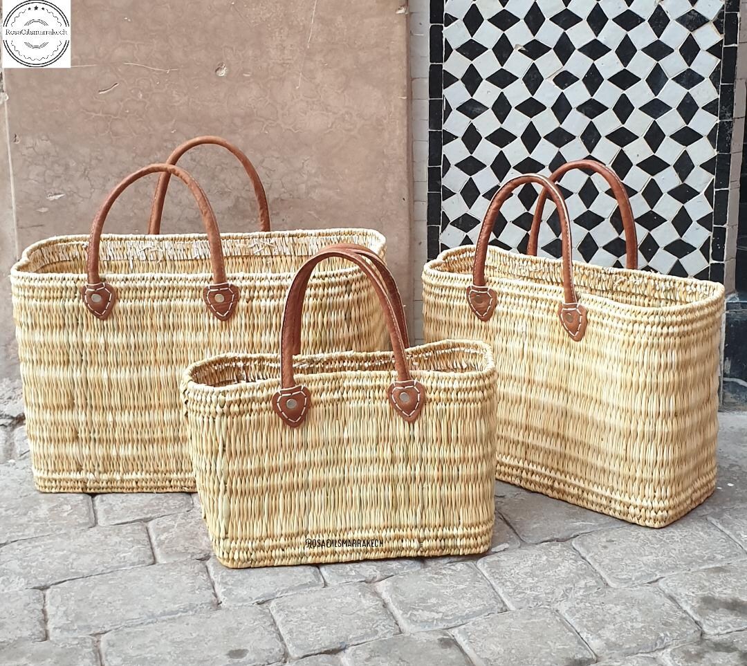 Panier En Osier Pour Courses