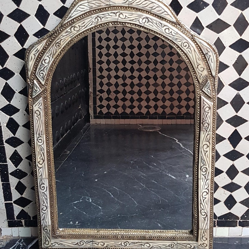Bone Inlay Mirrors Arch - Etsy