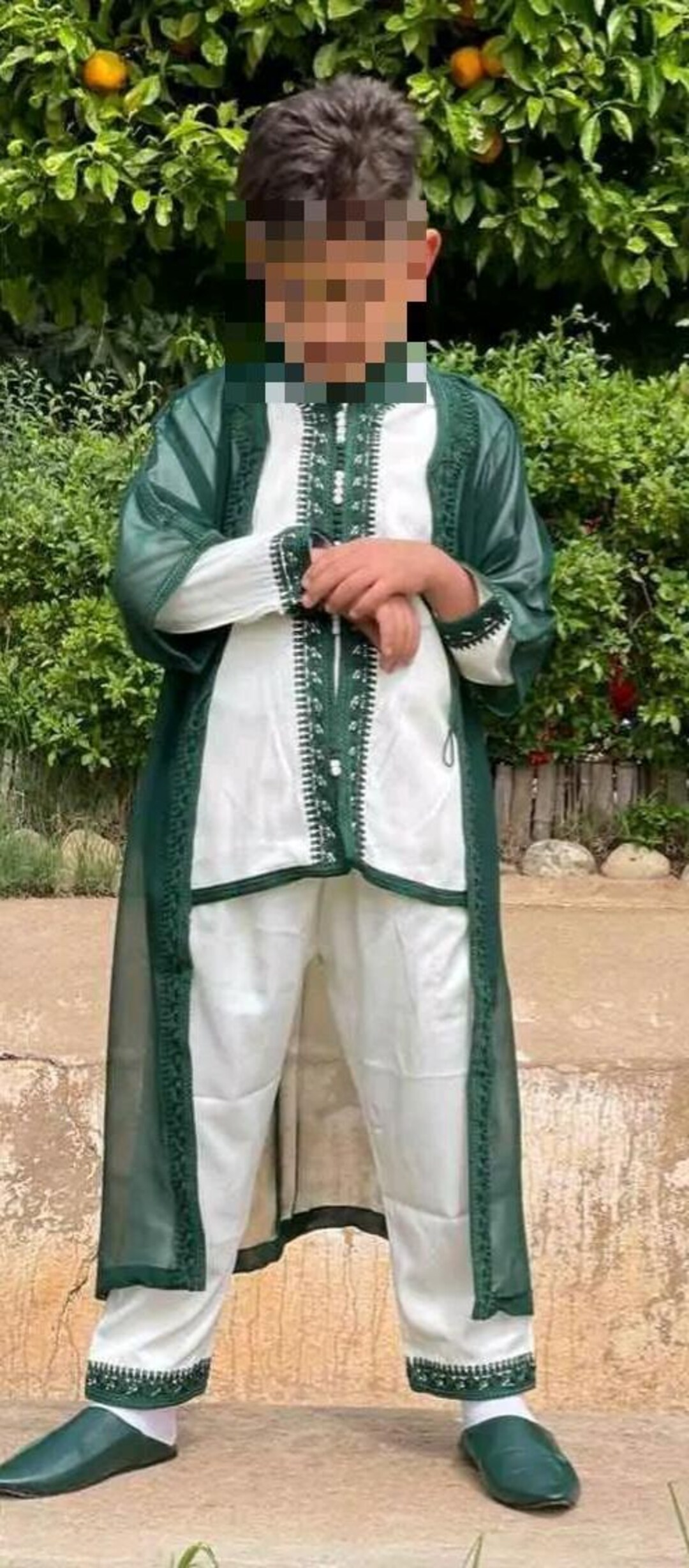 Boys' Moroccan Jabador Caftan, 3-piece Set - Etsy