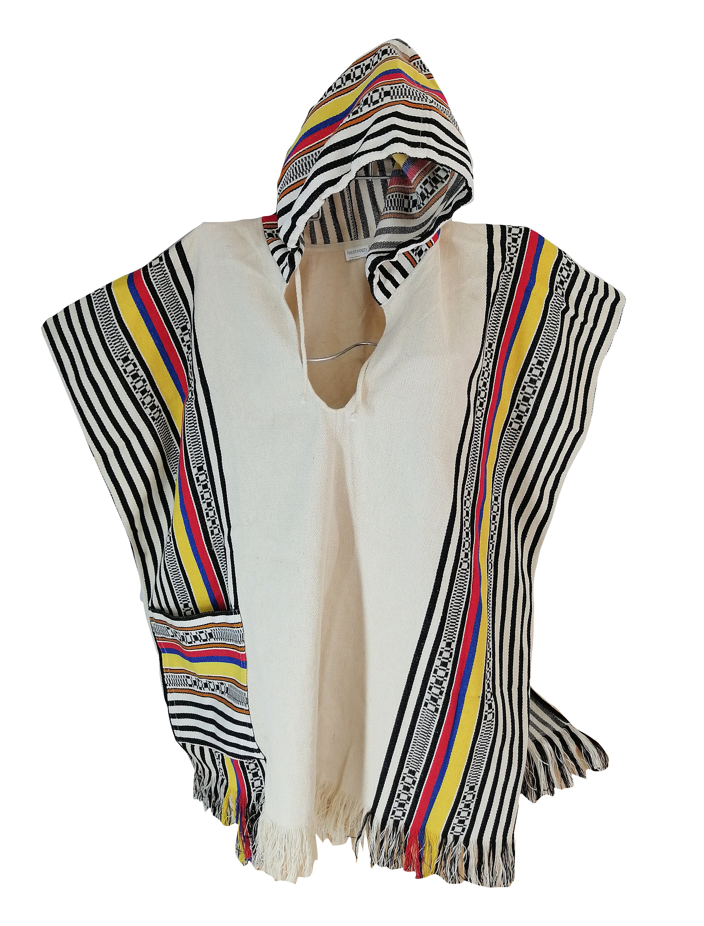 Auténtico Poncho Tejido a Mano De Medellín Colombia Unisex, Unisize ...