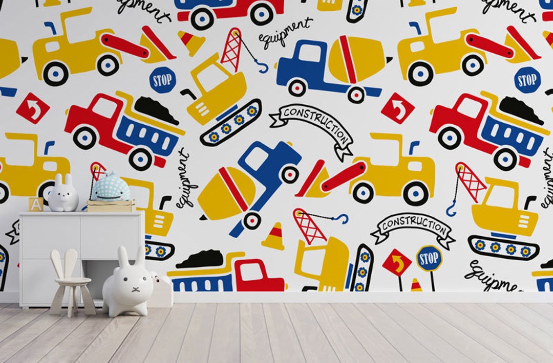 Self-stick Sandbox Wallpaper, Textile Wallpaper, Easy-to-lay Child ...