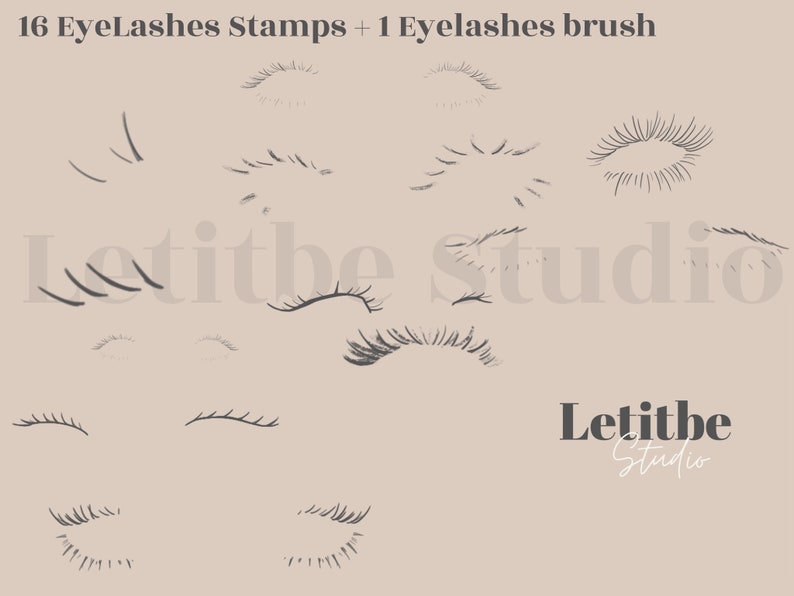 118 Procreate Face Stamps Ultimate Face Procreate Bundle - Etsy