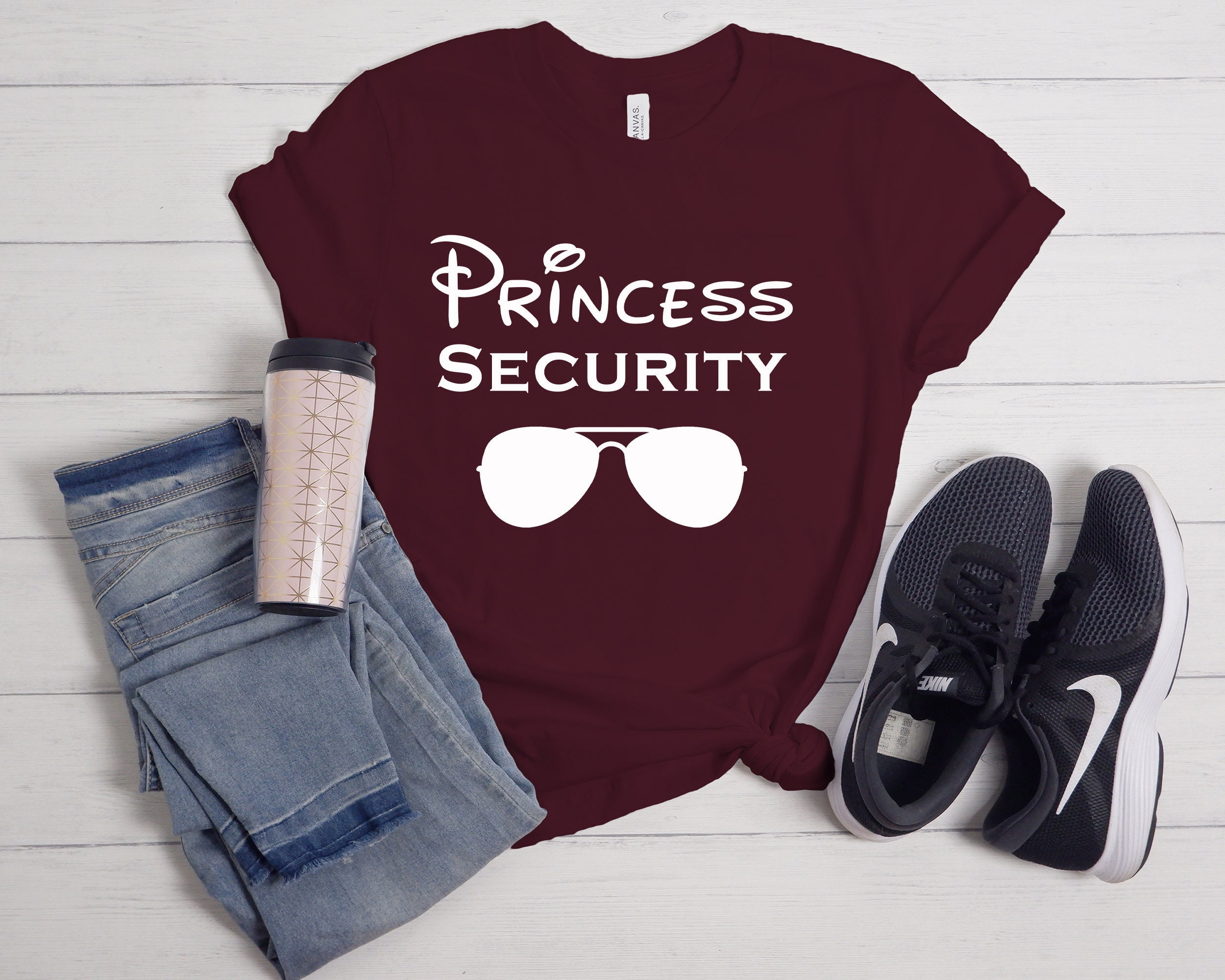 Princess Security Disney Shirt, Disney Shirt for Men, Disney Family ...