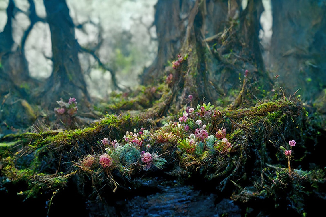 REALISTIC FOREST ART, Printable Image Art, Great Printable Art, Fantasy ...