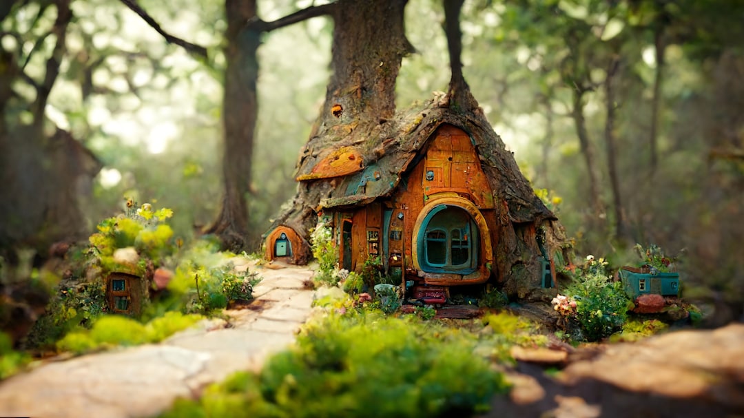 Little Forest Cottage - AI Generated Art, Printable Image, Digital Art ...