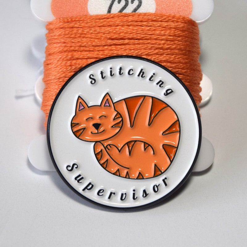 Funny Needle Minder Cat - Etsy