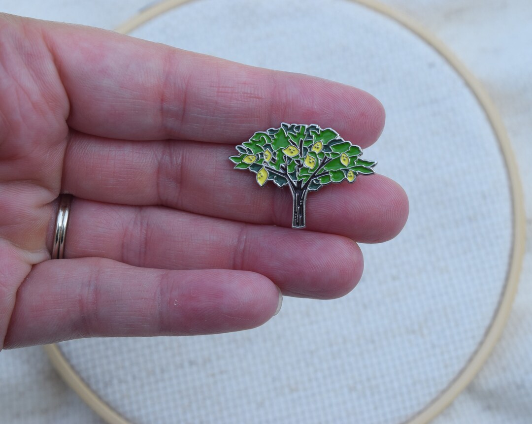 Lemon Wishing Tree Needle Minder - Etsy