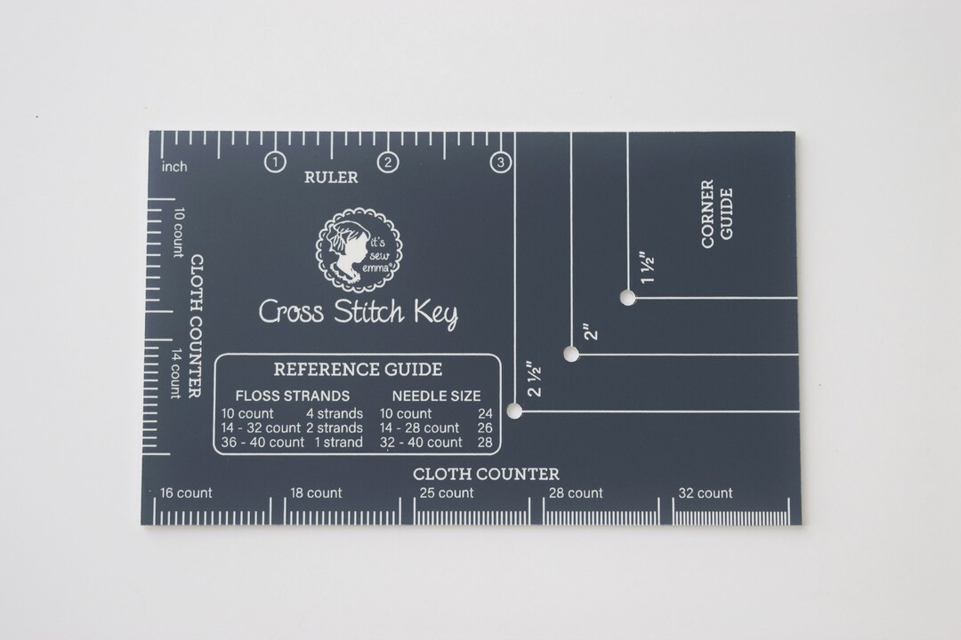 Cross Stitch Key - Etsy