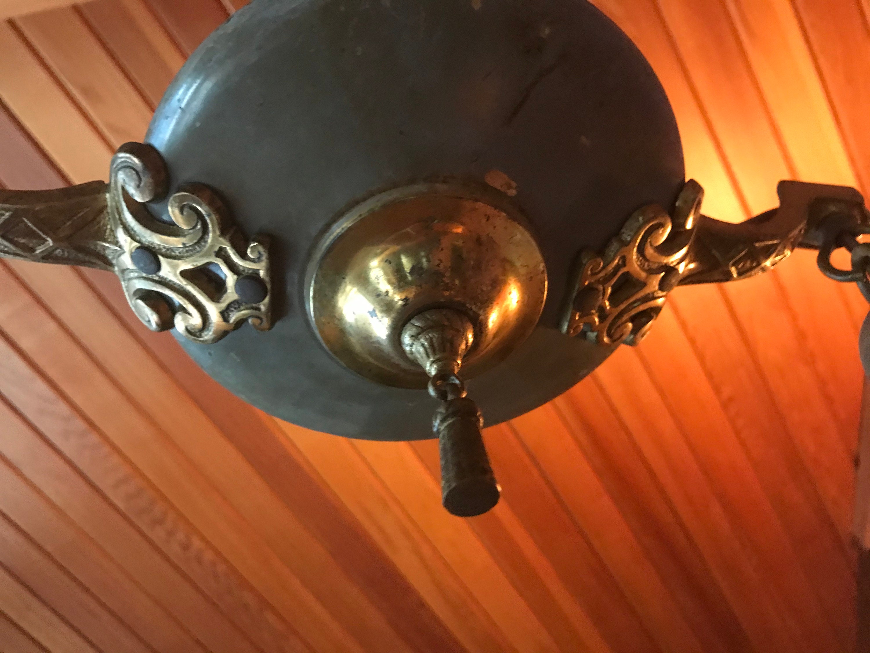 Antique Pan Light | Etsy