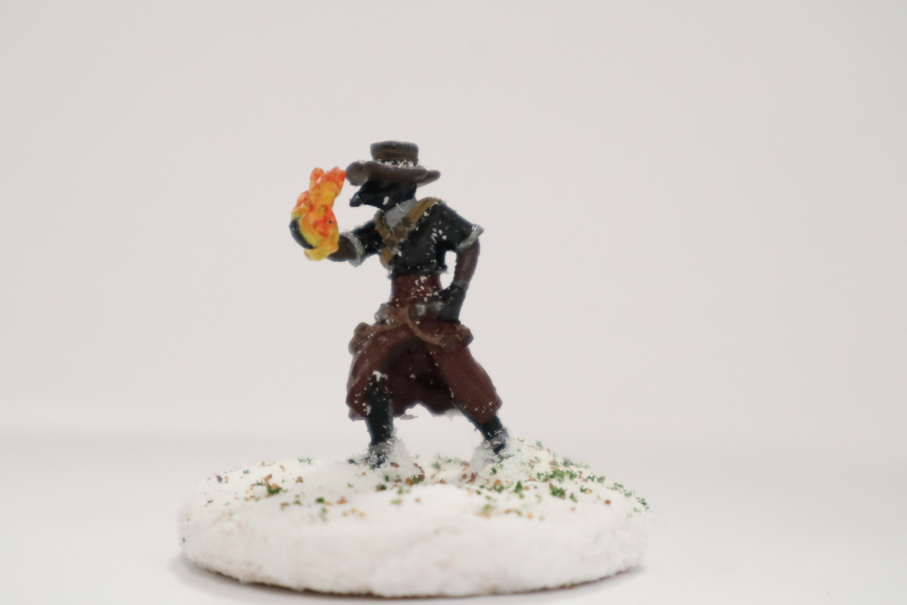Plagued Pyromancer Mini for DND With Custom Base - Etsy UK