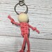 Macrame Doll Keyring, Macramé Girl Keyring, Macrame Boy Keyring ...