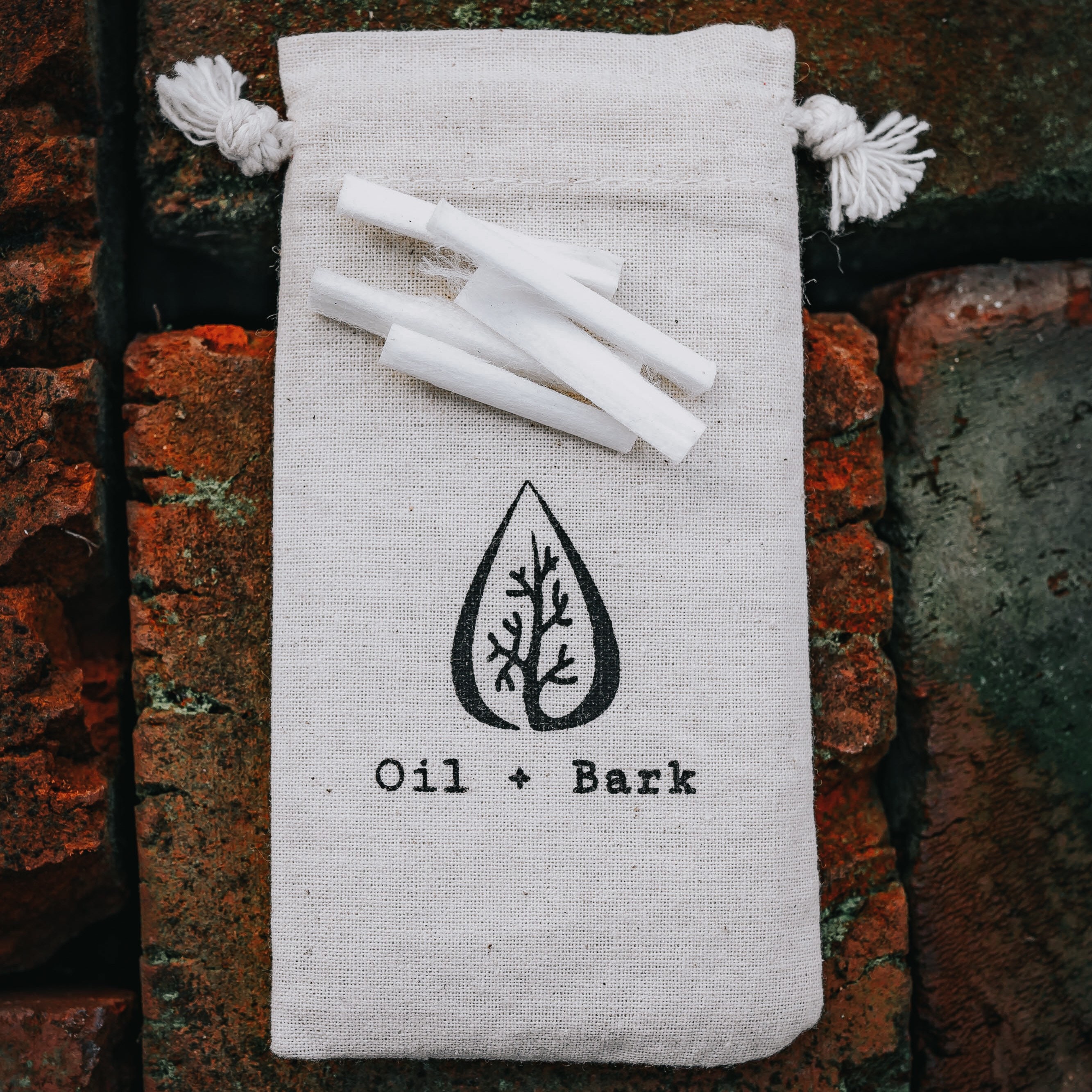 Blank Cotton Inserts 50 for Use With an Oil Bark Essential Oil Inhaler ...